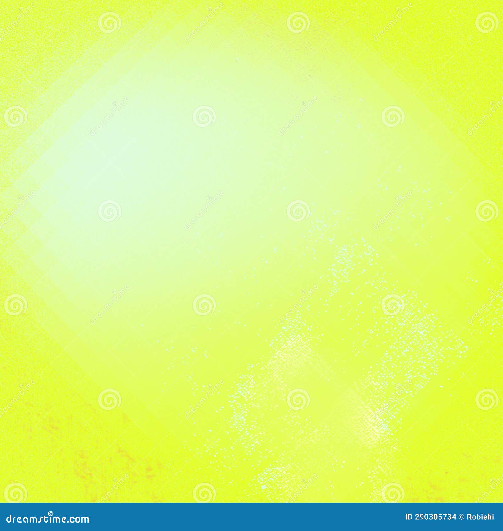 Bright Yellow Gradient Square Background with Copy Space for Text or ...