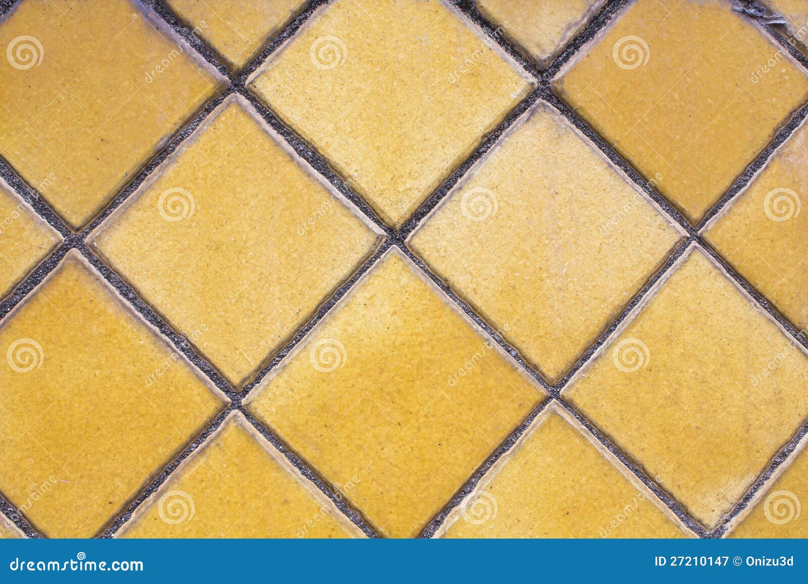 Bright Yellow Mosaic Texture Floor Stock Image - Image of little ...