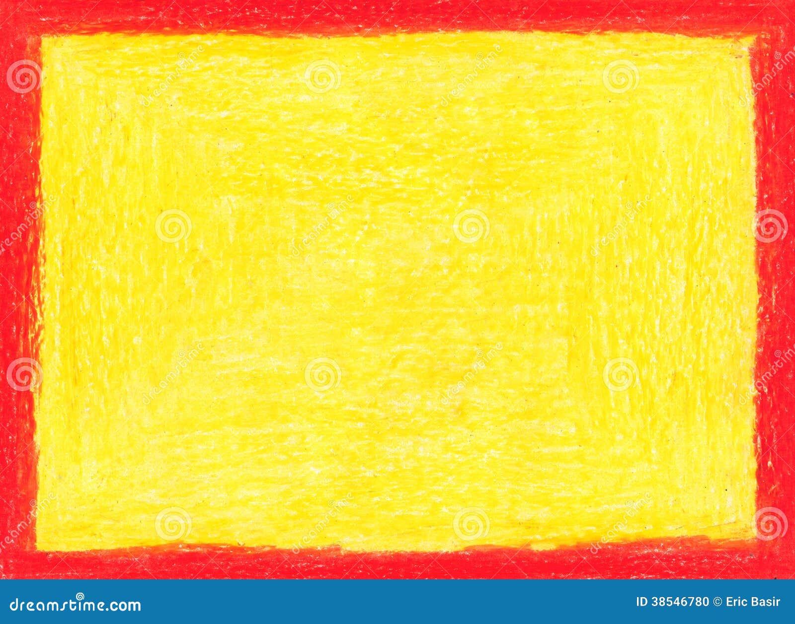 Bright Yellow and Orange Frame Stock Illustration - Illustration of ...