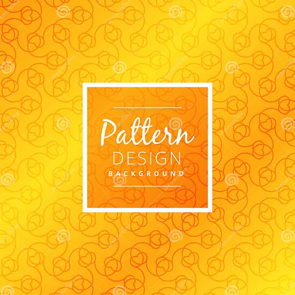 Bright Yellow Pattern Background Vector Design Illustration Stock ...