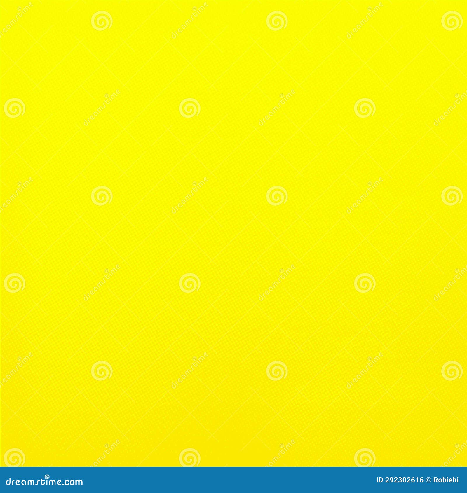 Bright Yellow Square Background with Empty Space for Text or Your ...