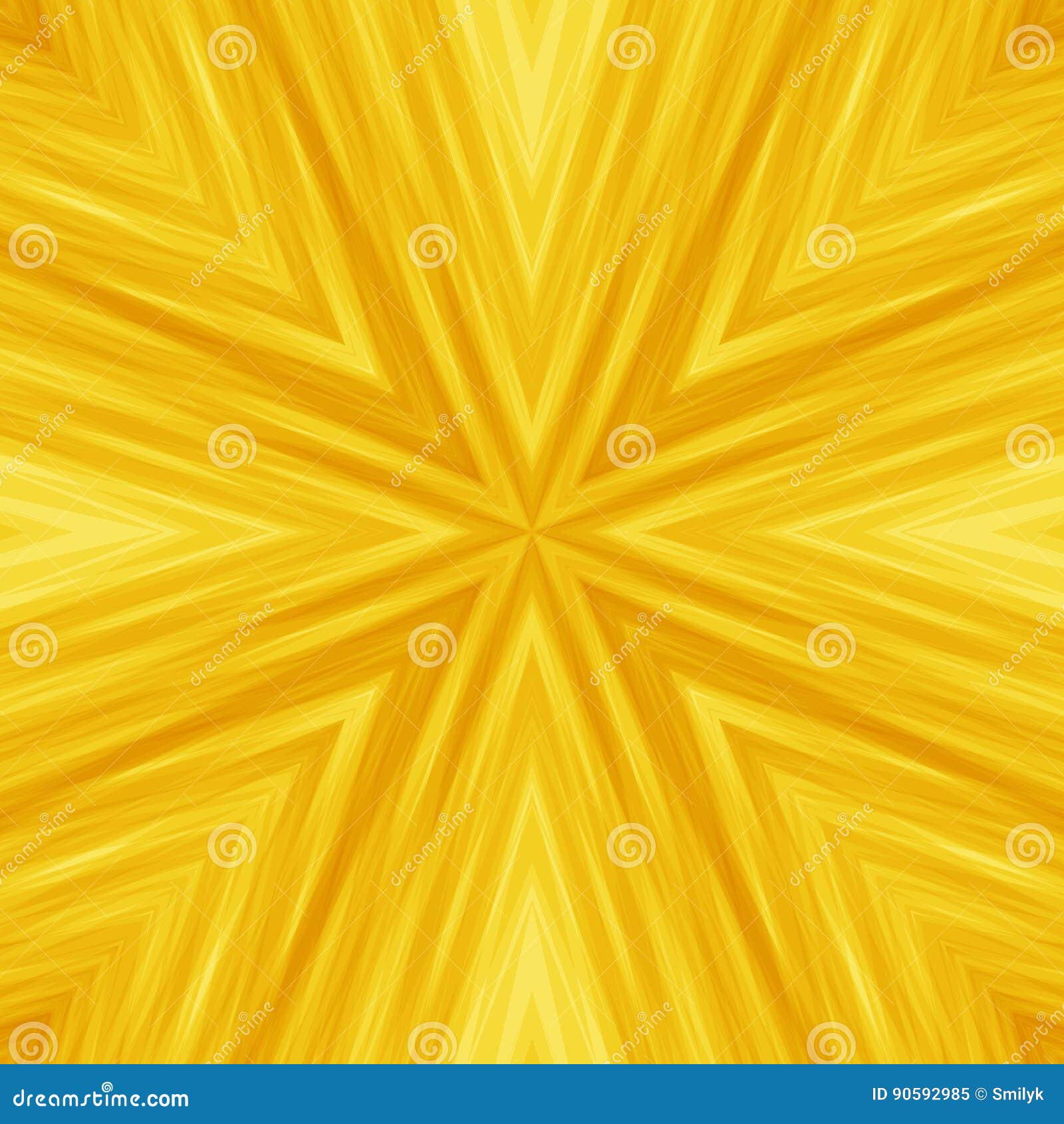 Bright Yellow Striped Angular Background of Sunny Colors. Stock Vector ...