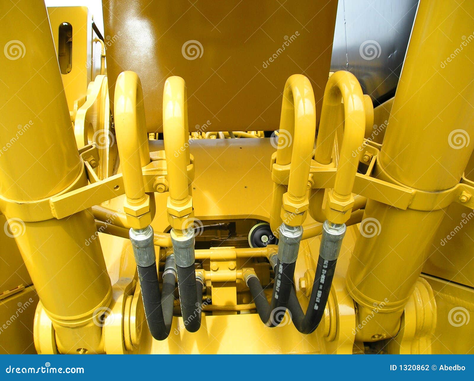 Yellow Tractor Royalty-Free Stock Image | CartoonDealer.com #14171272
