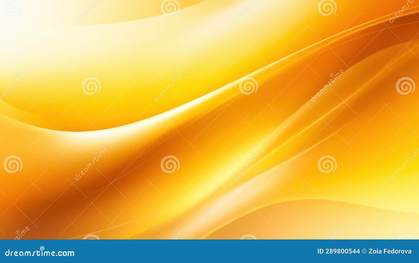 Bright Yellow Wave Background Stock Illustration - Illustration of ...