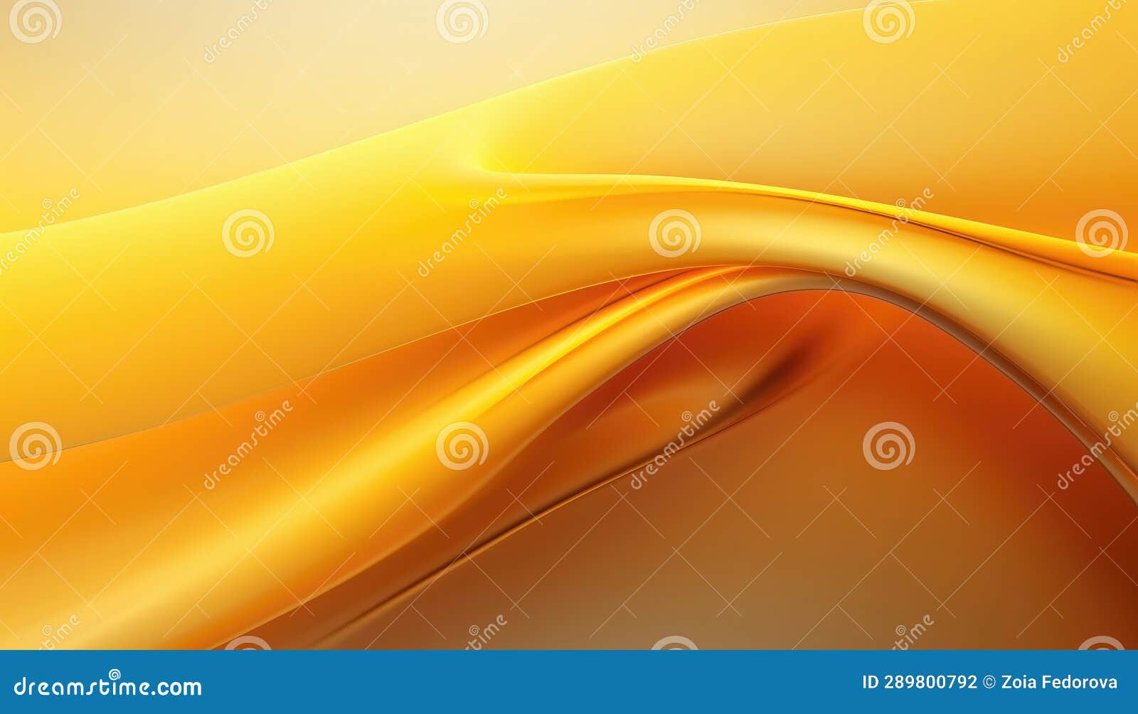 Bright Yellow Wave Background Stock Illustration - Illustration of ...