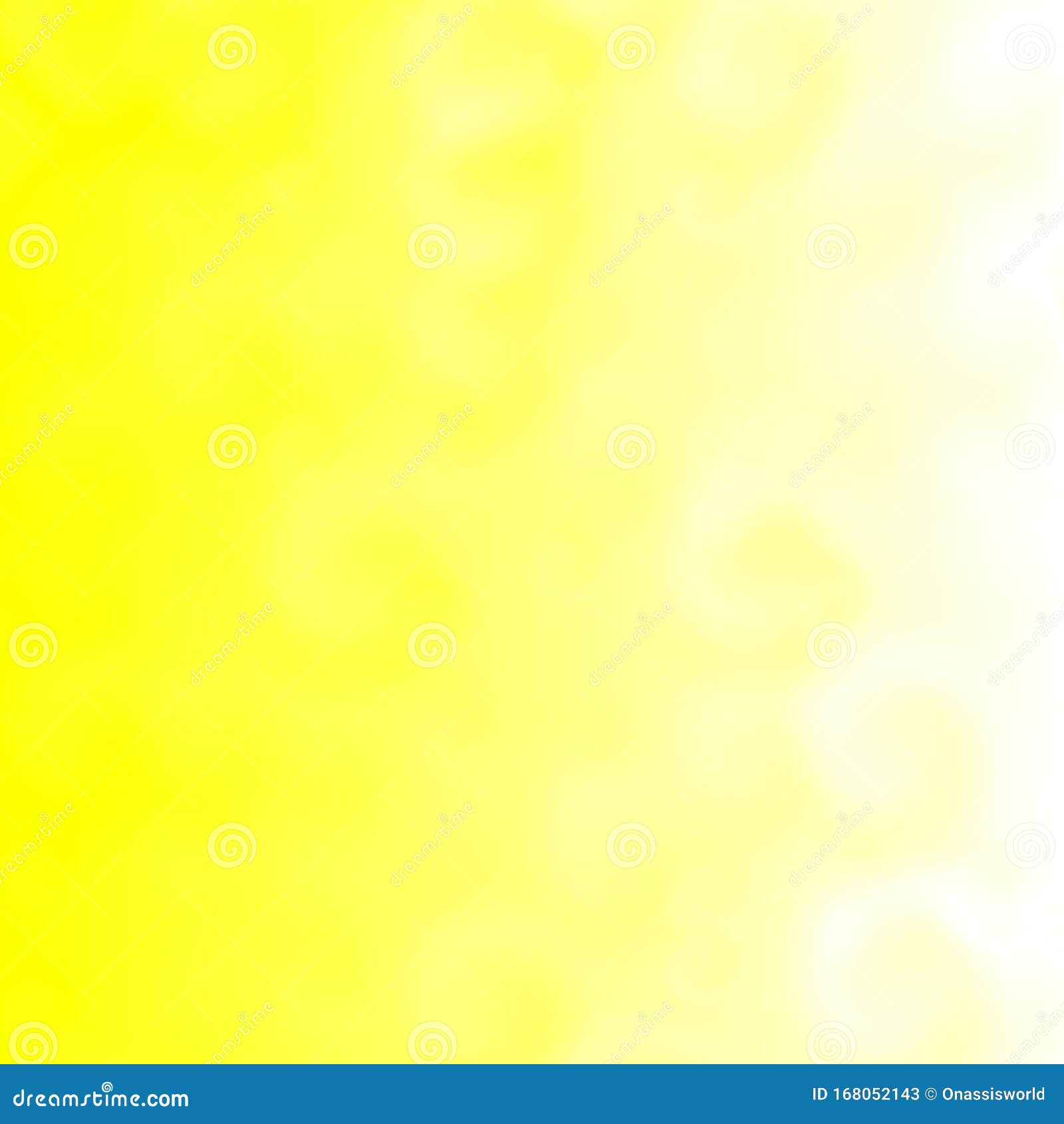 Bright Yellow White Shapes Abstract Background Stock Illustration ...