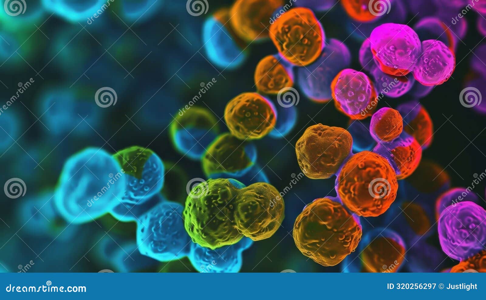 A Brightfield Microscopy Image Of A Nerve Biopsy Sample With The ...