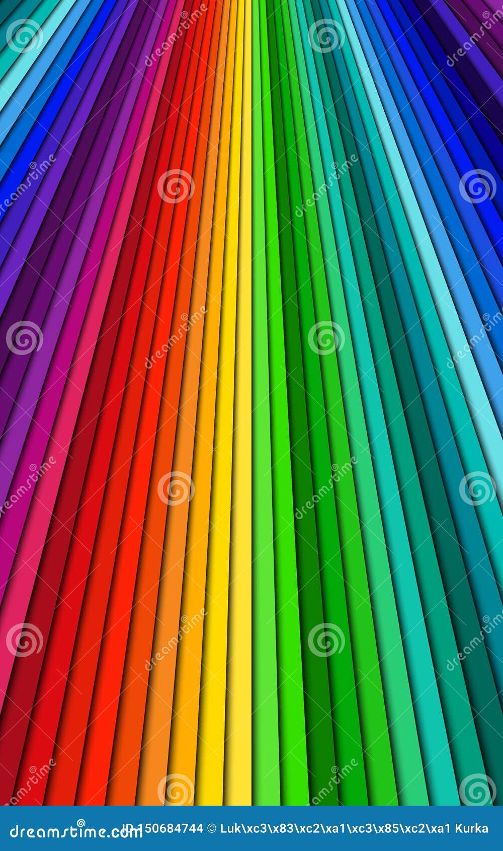 Brightly Colored Abstract Background, Spectrum Lines, Bright Pattern ...