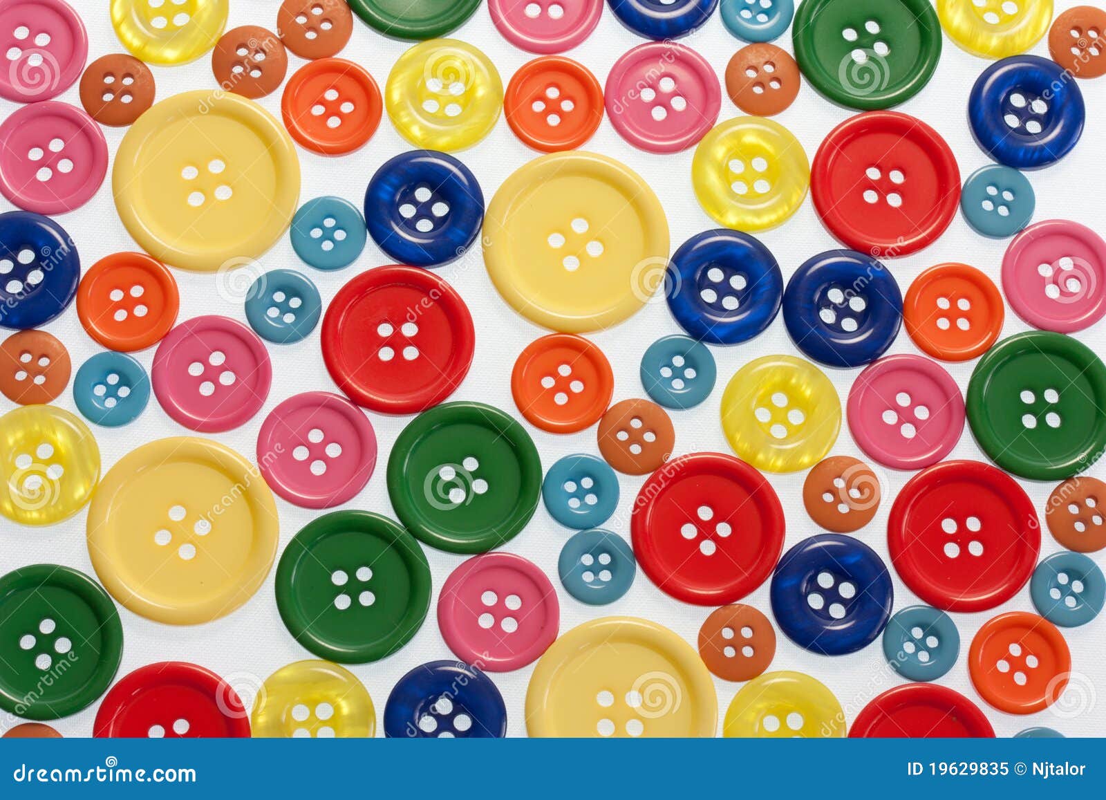 Brightly colored butttons stock image. Image of circle - 19629835