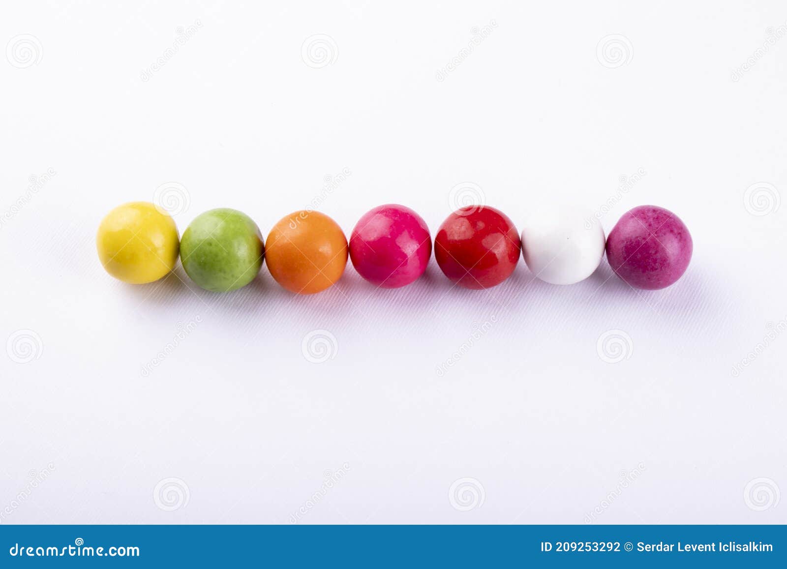 Brightly Colored Gum and Candy Stock Photo - Image of blue, junk: 209253292