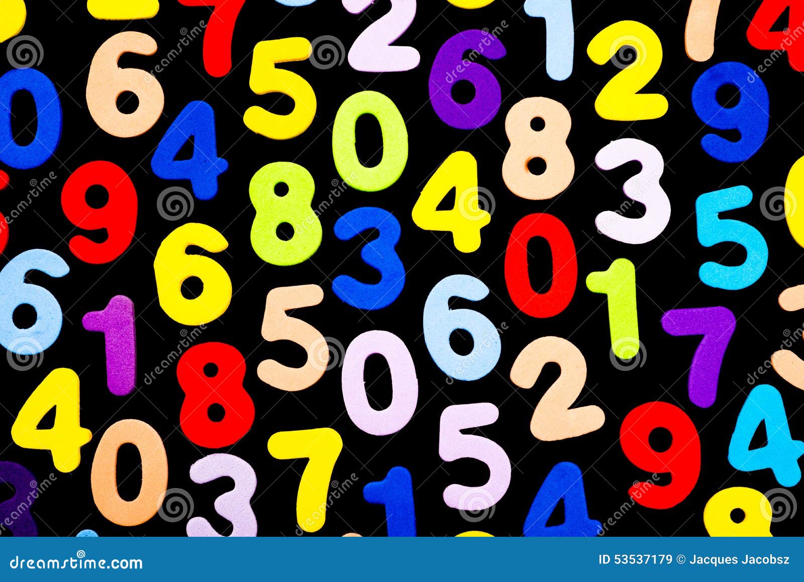 Coloured Numbers Royalty-Free Stock Photo | CartoonDealer.com #61316463