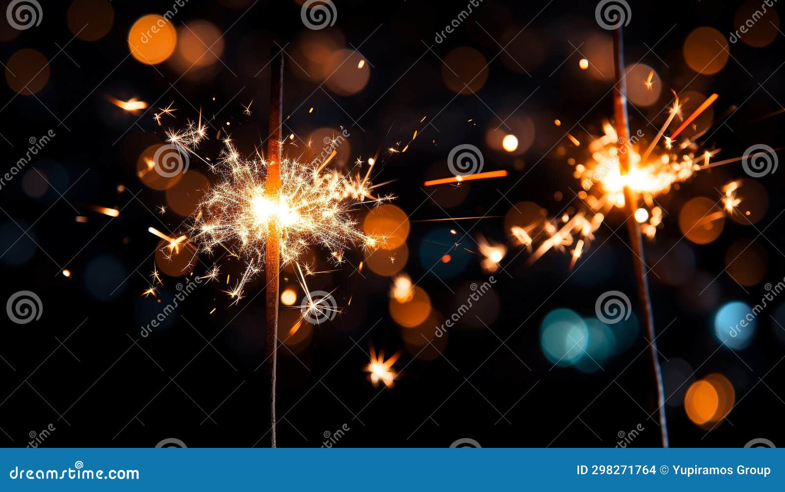 Brightly Lit Celebration Igniting Vibrant Colors in a Firework Display ...