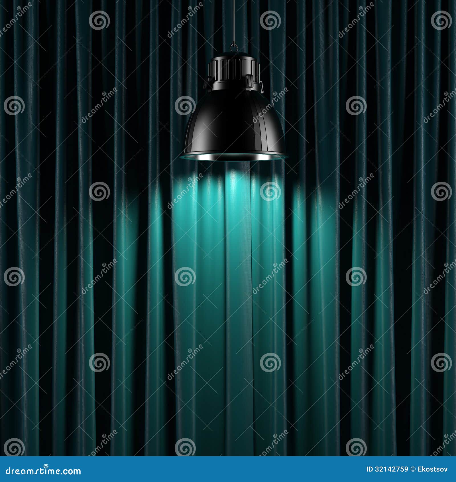 Brightly lit curtains stock illustration. Illustration of flash - 32142759