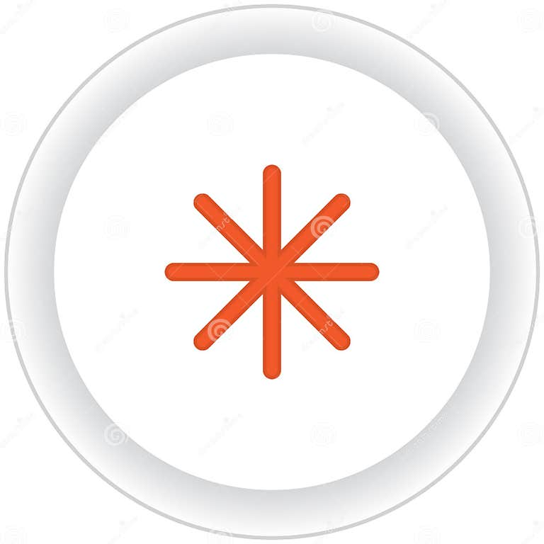Brightness Button. Vector Illustration Decorative Design Stock Vector ...