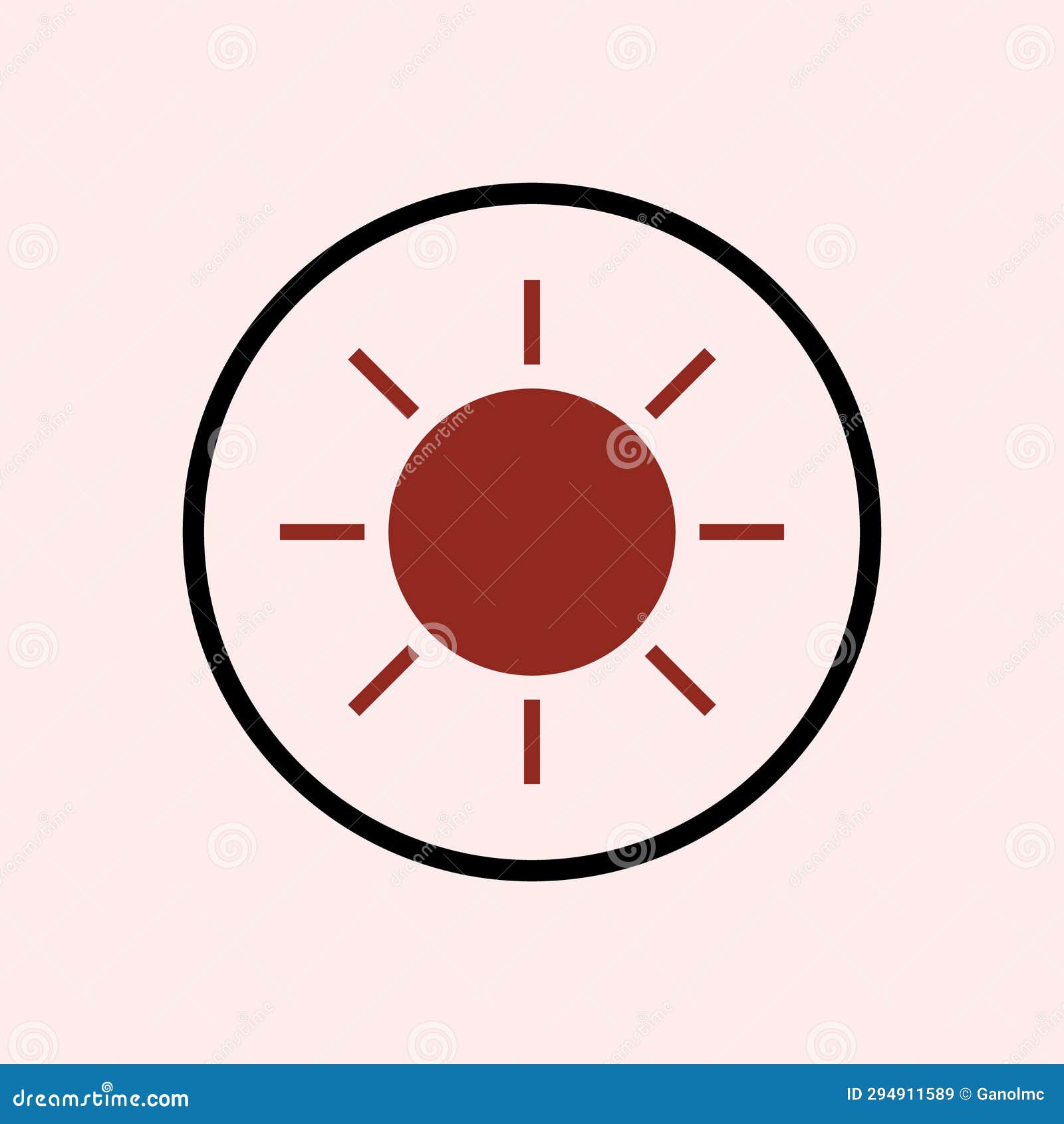 Brightness Icon, Intensity Setting Vector Art | CartoonDealer.com ... Brightness Icon, Intensity Setting Vector Art | CartoonDealer.com ...