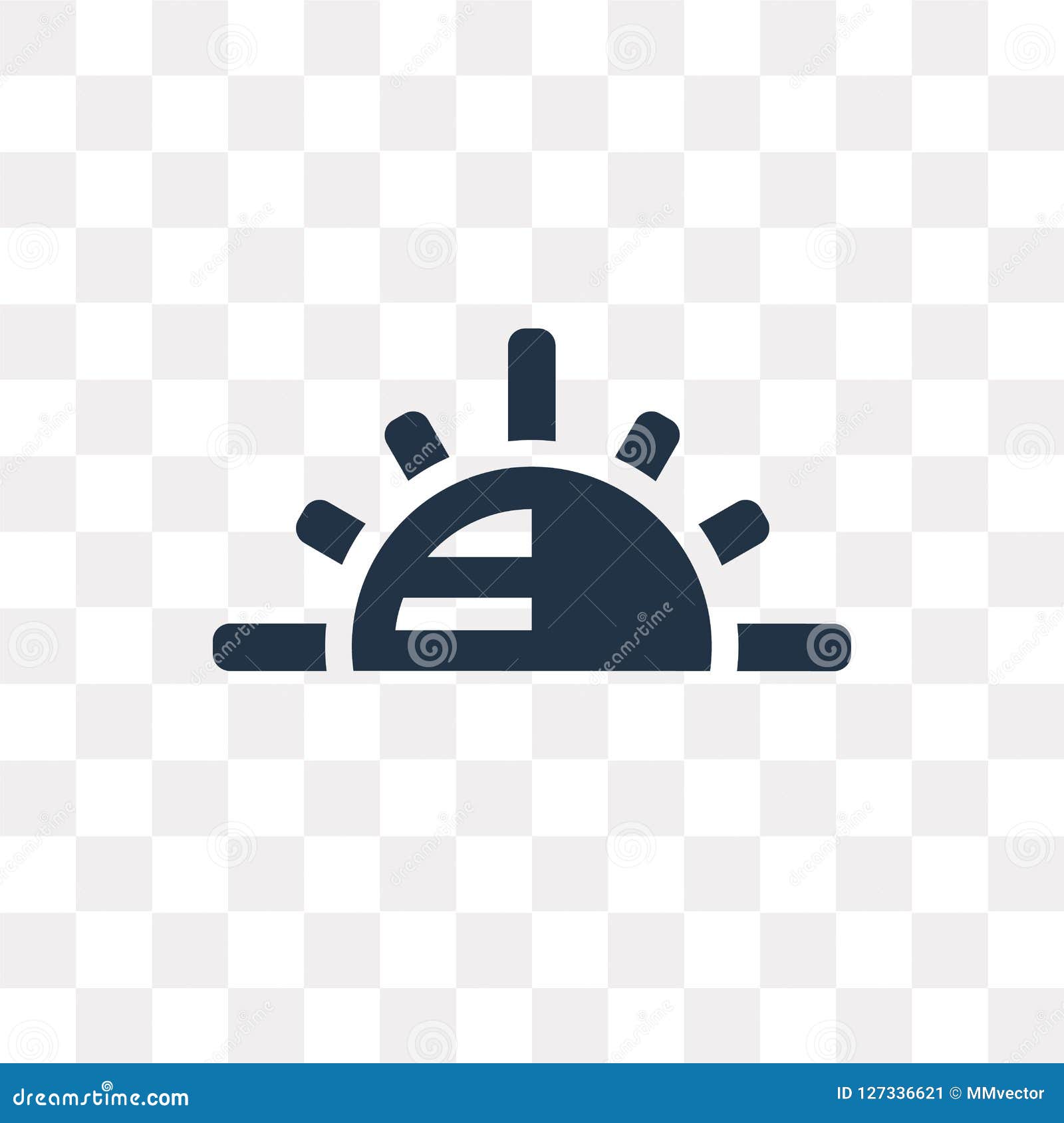 Brightness Vector Icon Isolated on Transparent Background, Brightness ...