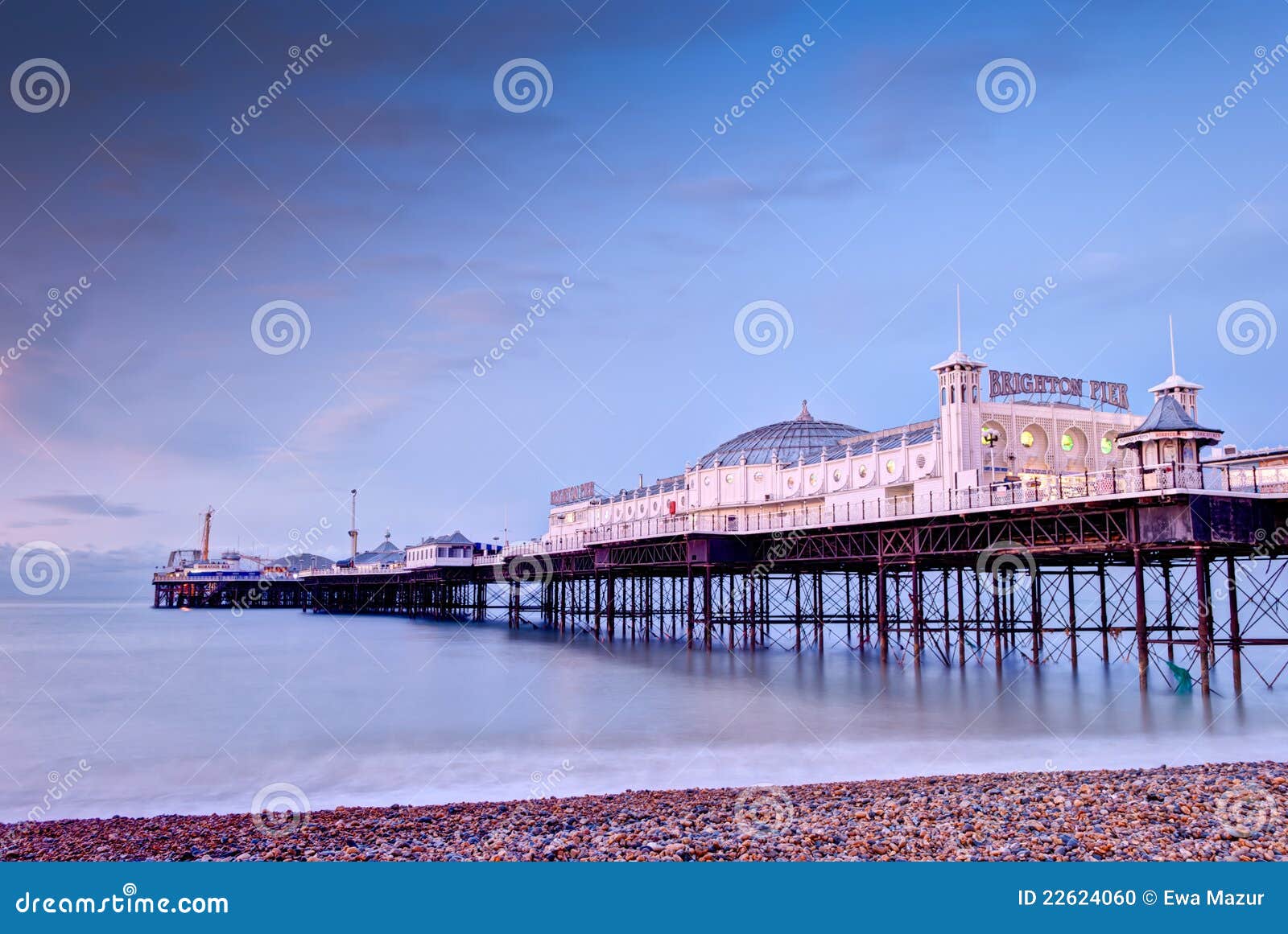 Brighton stock photo. Image of exposure, peaceful, landscape - 22624060