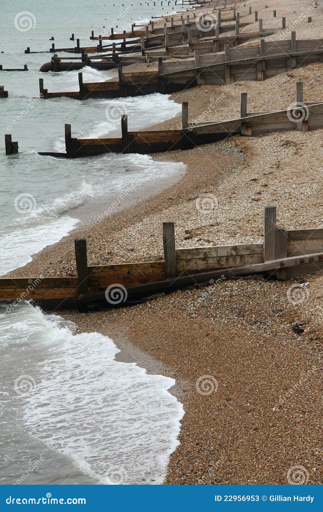 Brighton Beach Groynes stock image. Image of groynes - 22956953