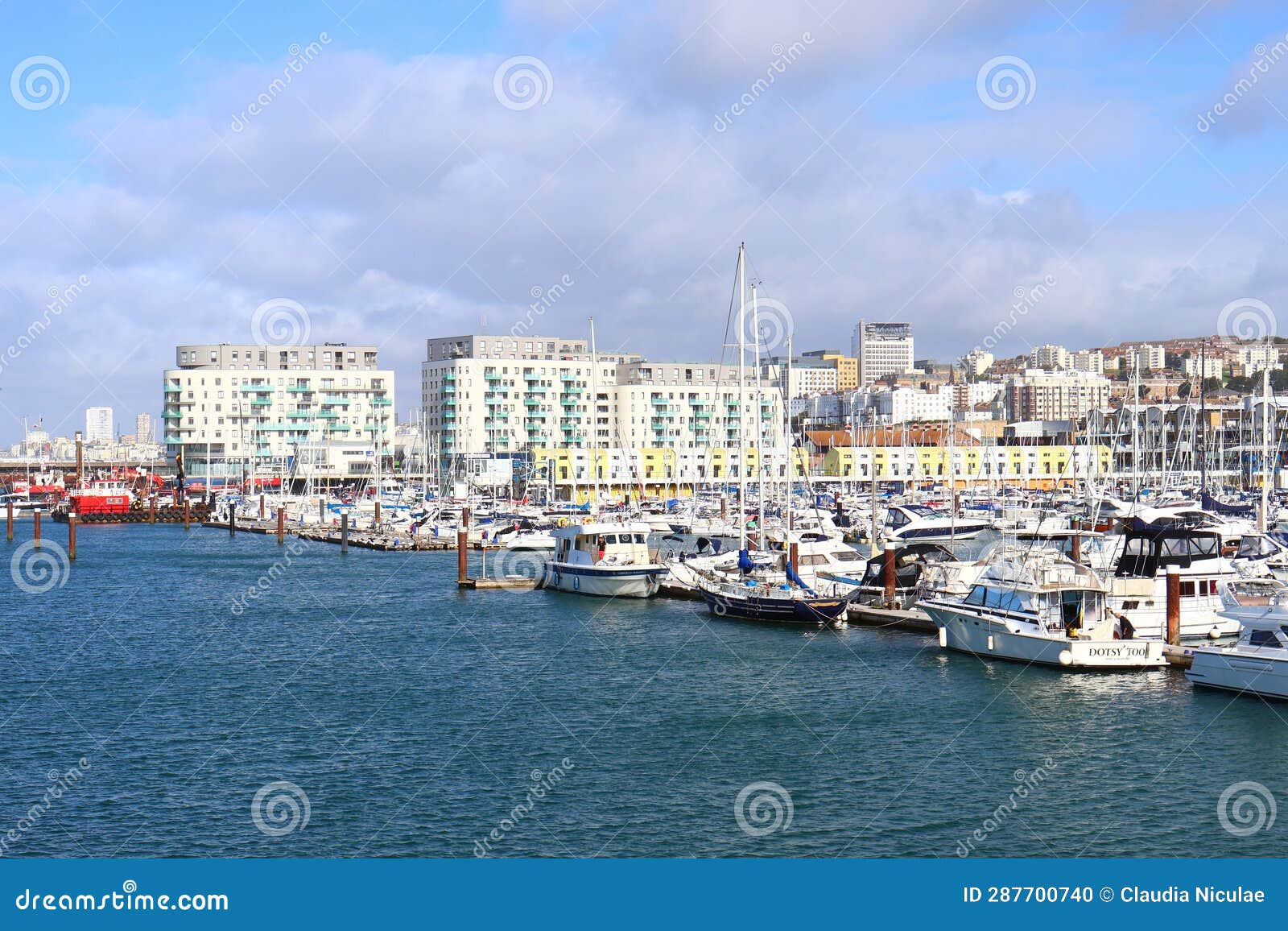 Brighton Harbour 2023 editorial image. Image of boat - 287700740