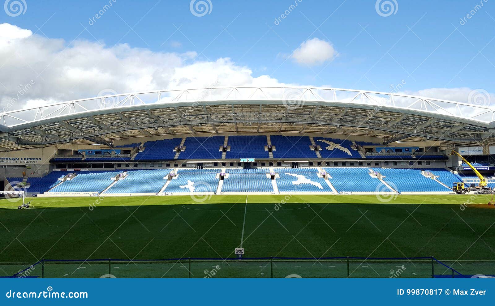 Brighton Hove Albion Stadium Stock Image - Image of football, hove ...