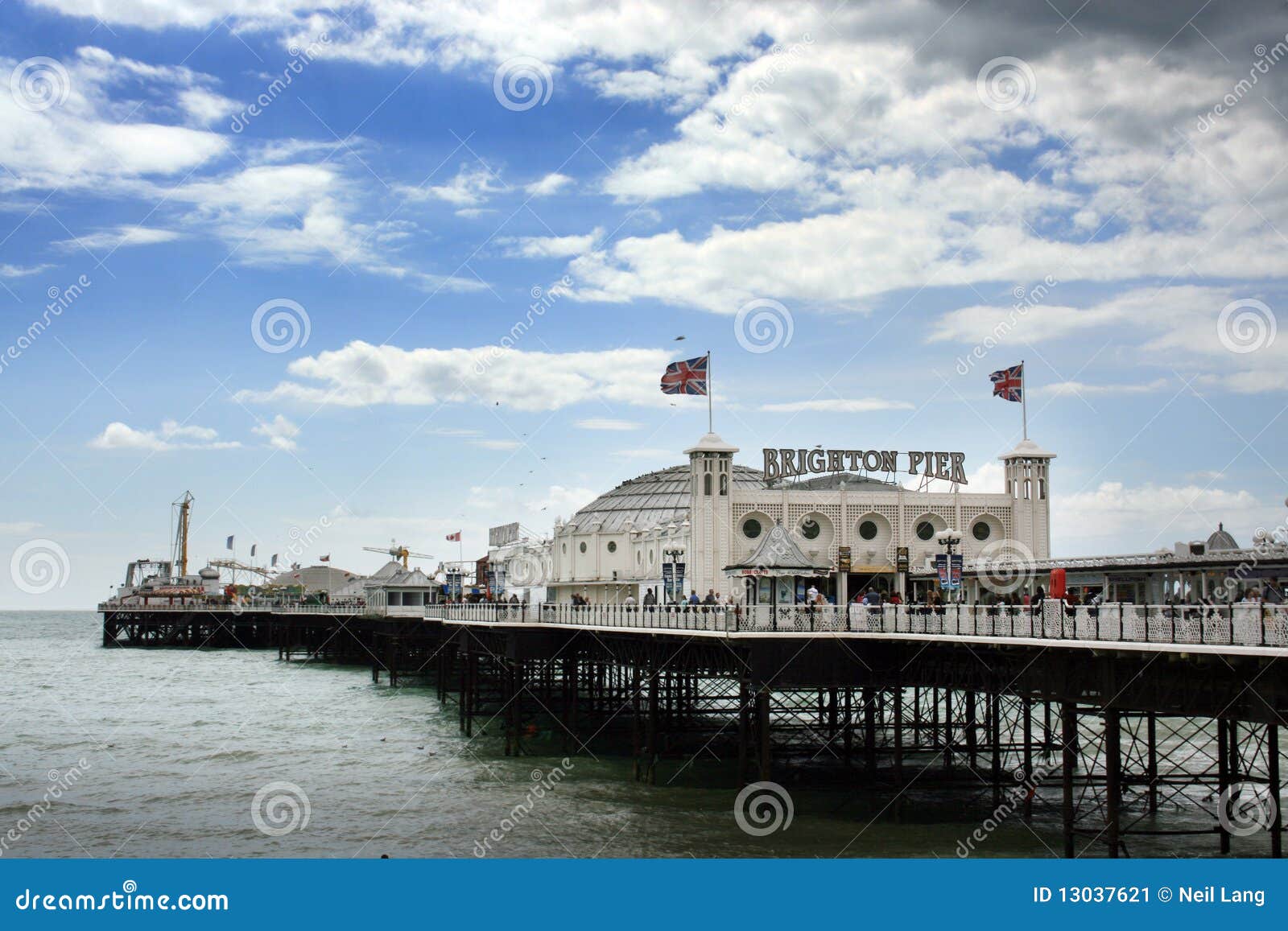 Brighton Palace Pier, England Stock Image - Image of blue, fair: 13037621