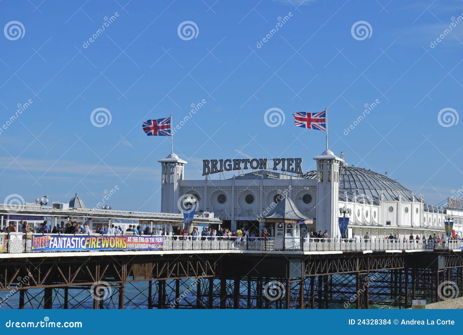 Brighton Palace Pier, England Editorial Stock Image - Image of europe ...