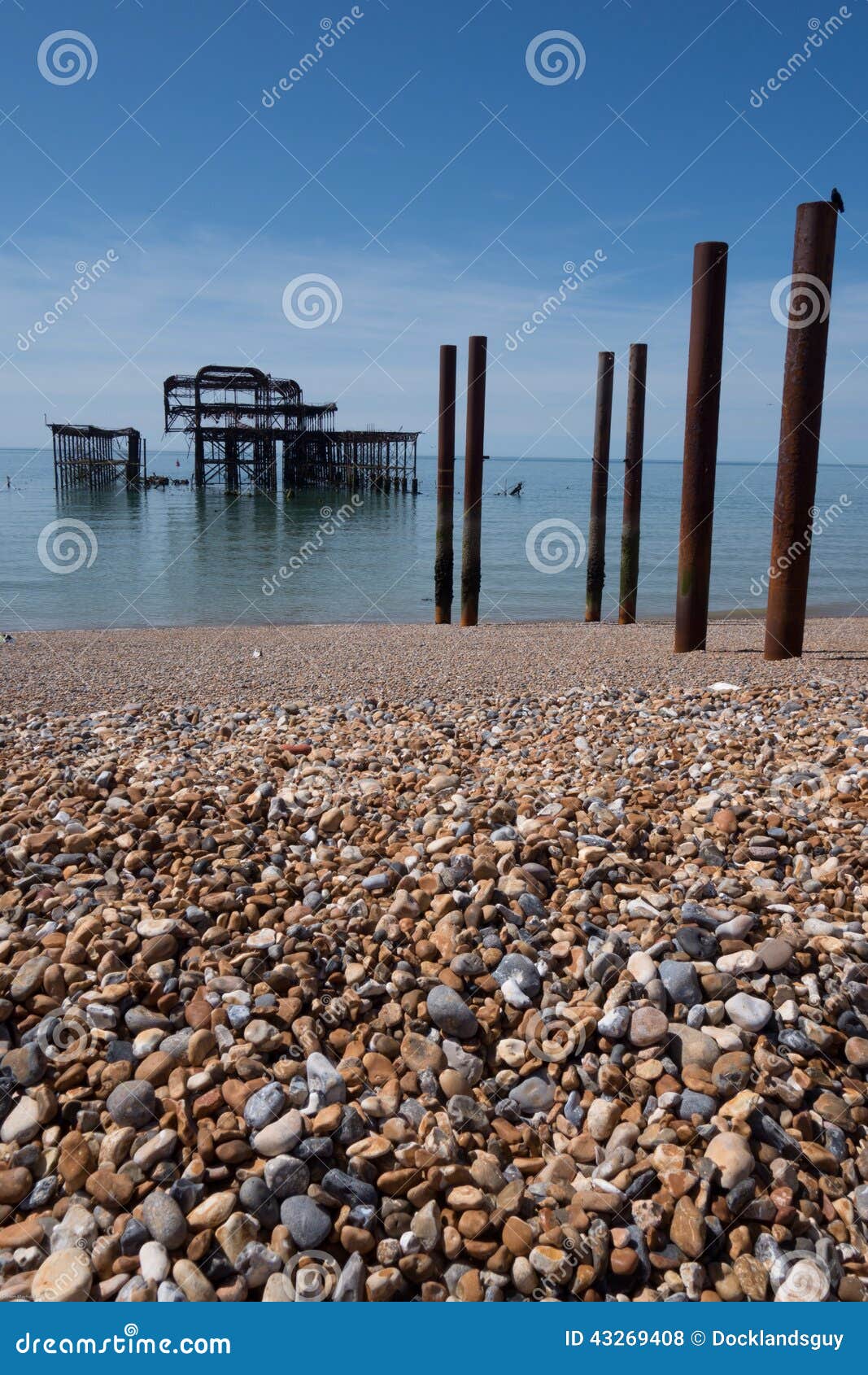 Brighton pier stock photo. Image of summer, blue, pier - 43269408
