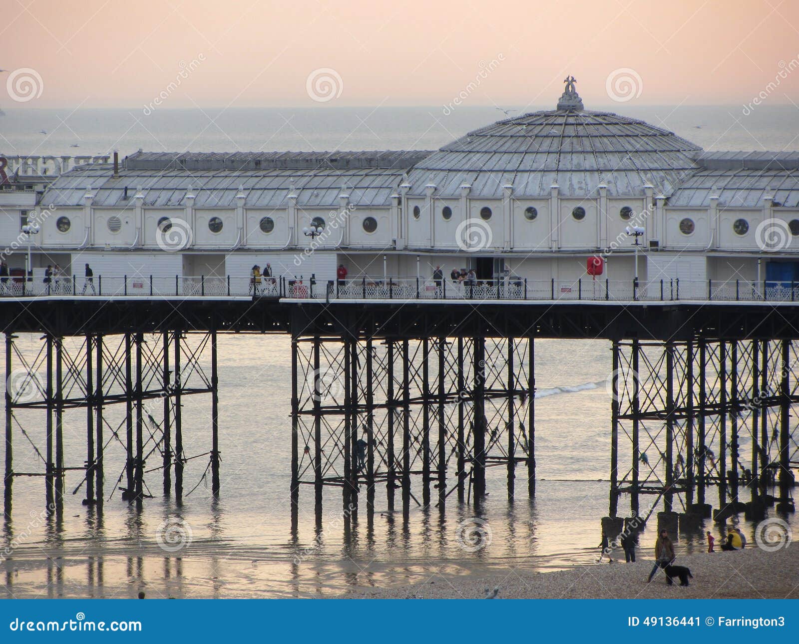 Brighton Pier stock image. Image of brighton, pier, england - 49136441