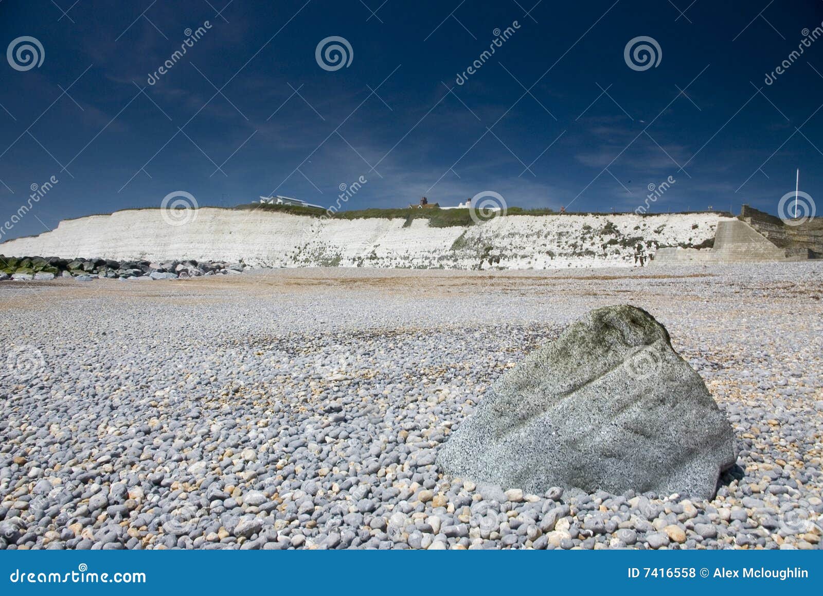 Brighton rock stock photo. Image of beach, white, summer - 7416558