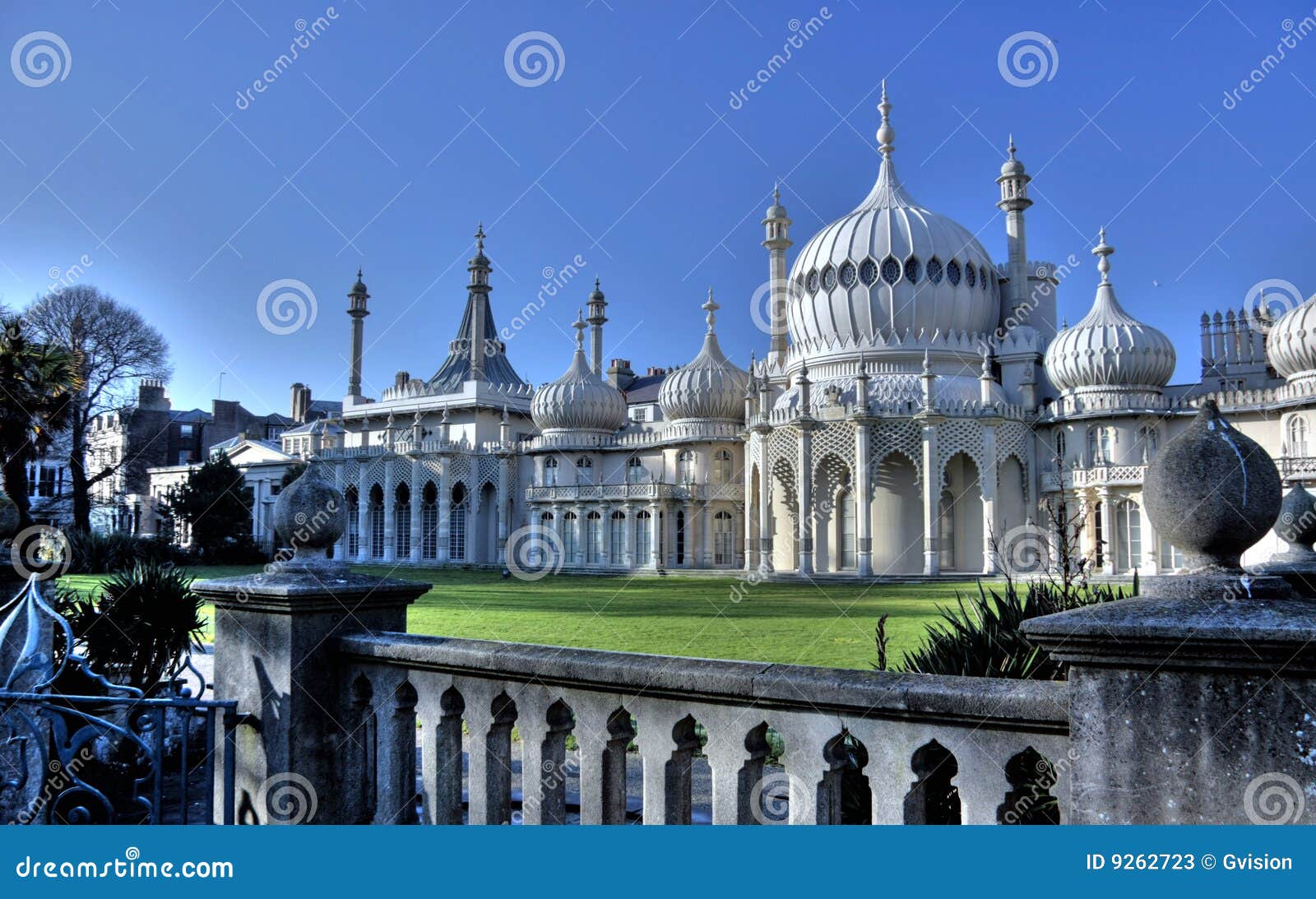 Brighton Royal Pavilion stock image. Image of islamic - 9262723