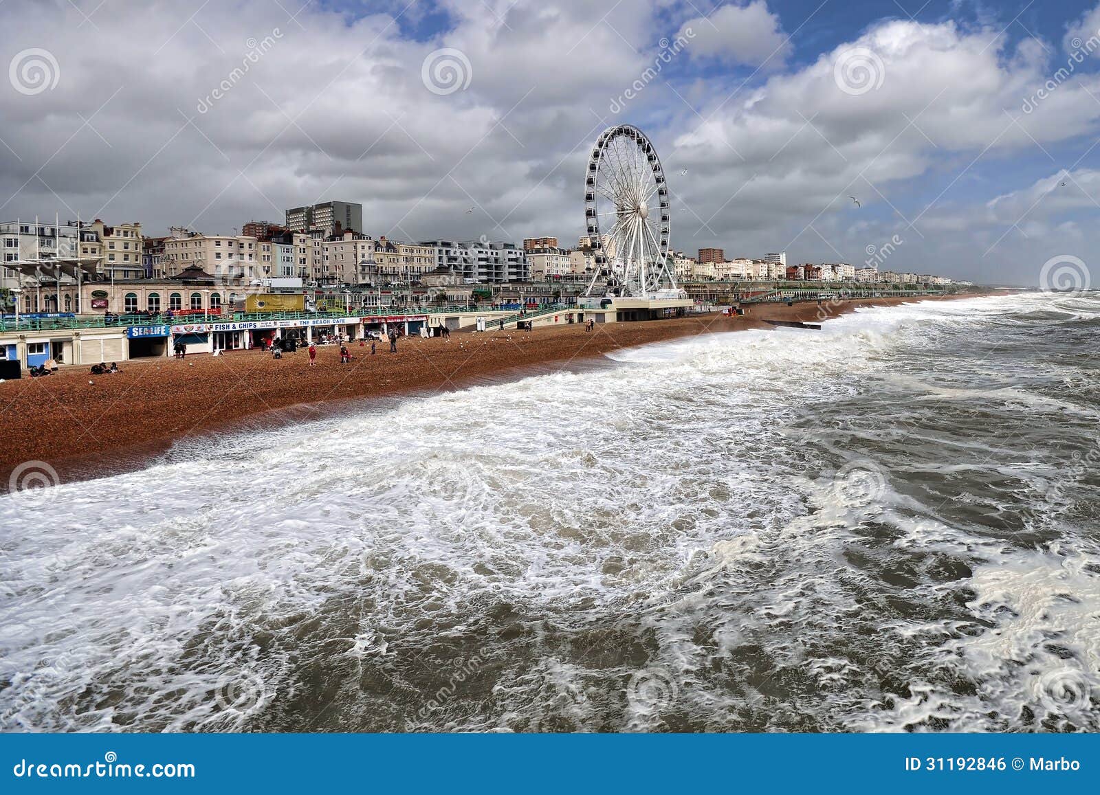 Brighton Seafront editorial photo. Image of brighton - 31192846