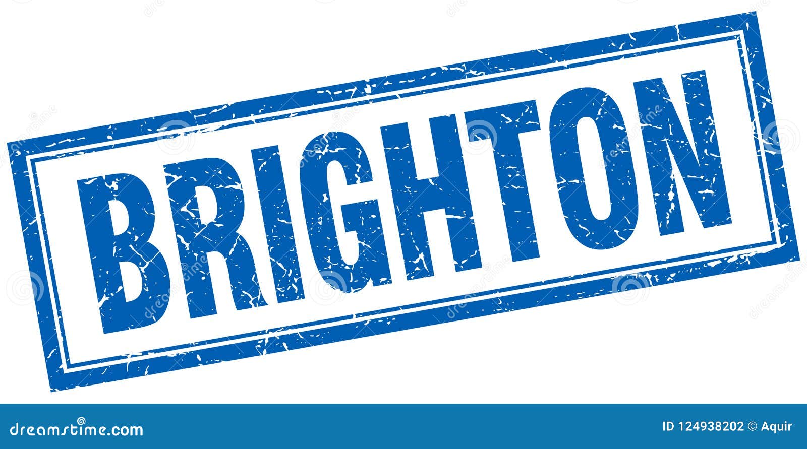 Brighton stamp stock vector. Illustration of texture - 124938202