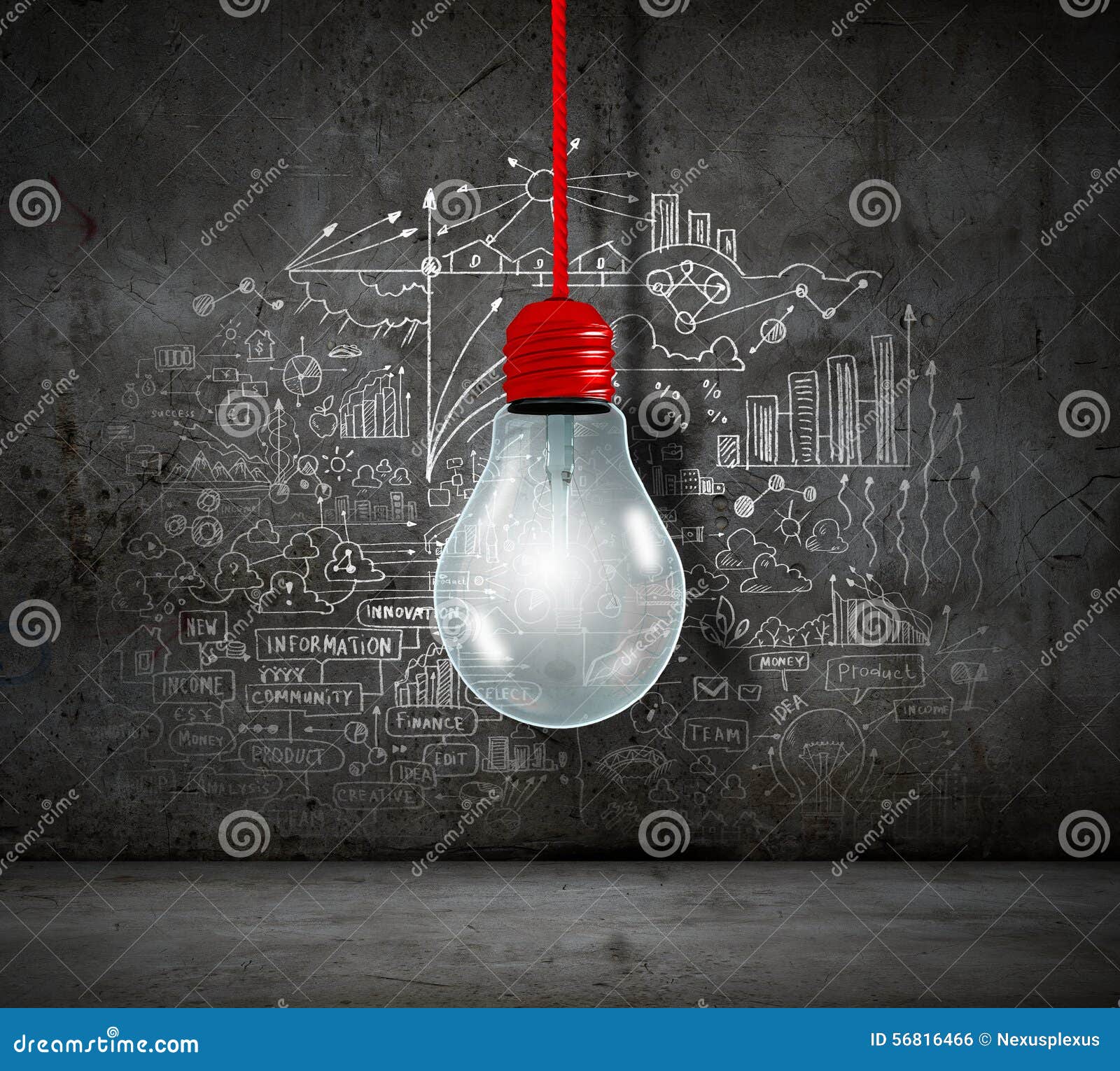 Brigth ideas stock illustration. Illustration of decision - 56816466