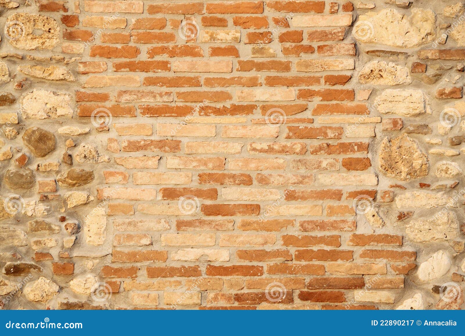 Briks between stones stock image. Image of ancient, effect - 22890217