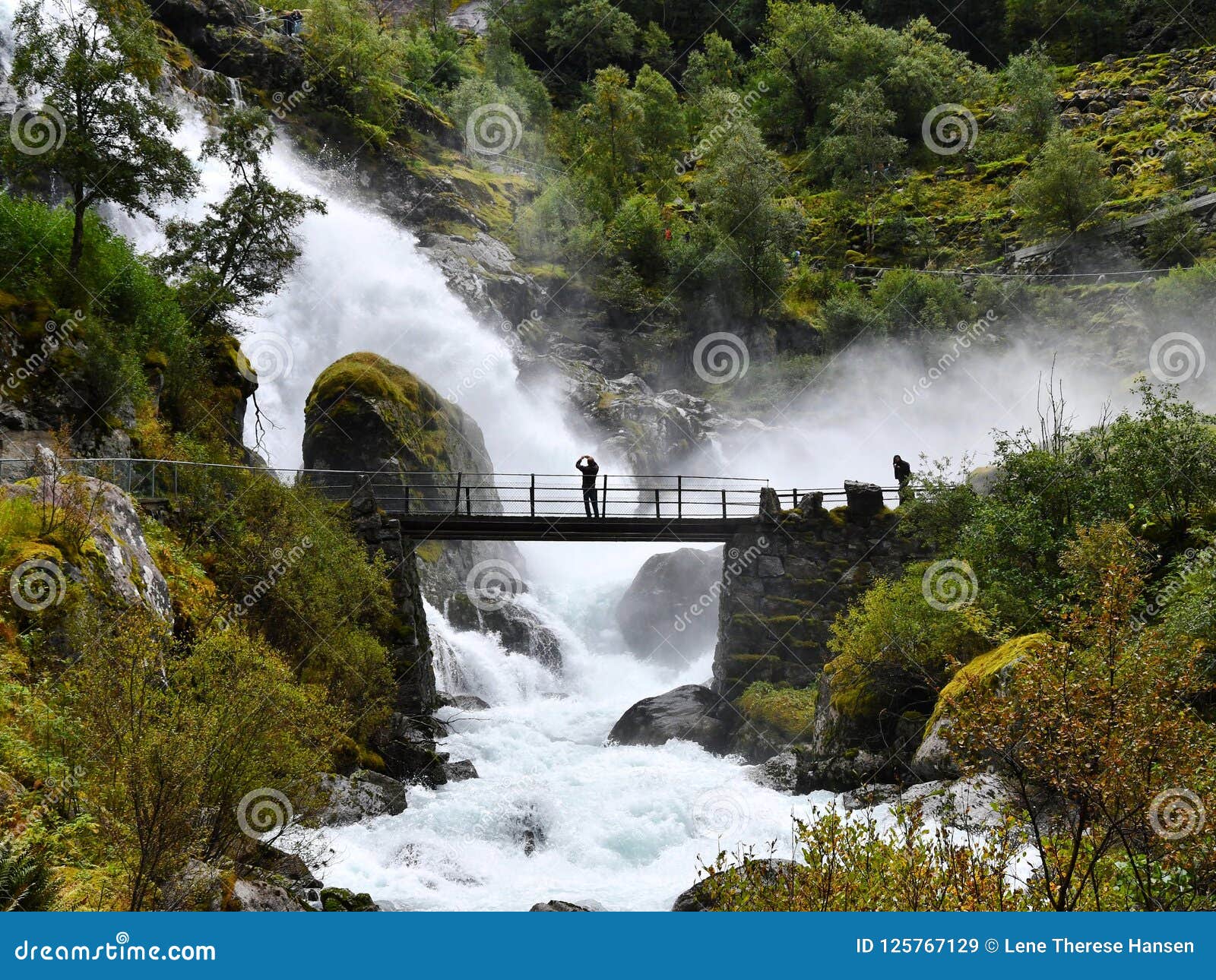 Briksdalsbreen, Gletscher in Norwegen Stockbild - Bild von gletscher ...