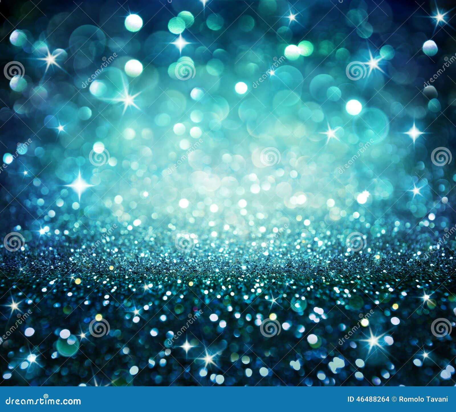 Brilho de brilho - azul foto de stock. Imagem de luzes - 46488264