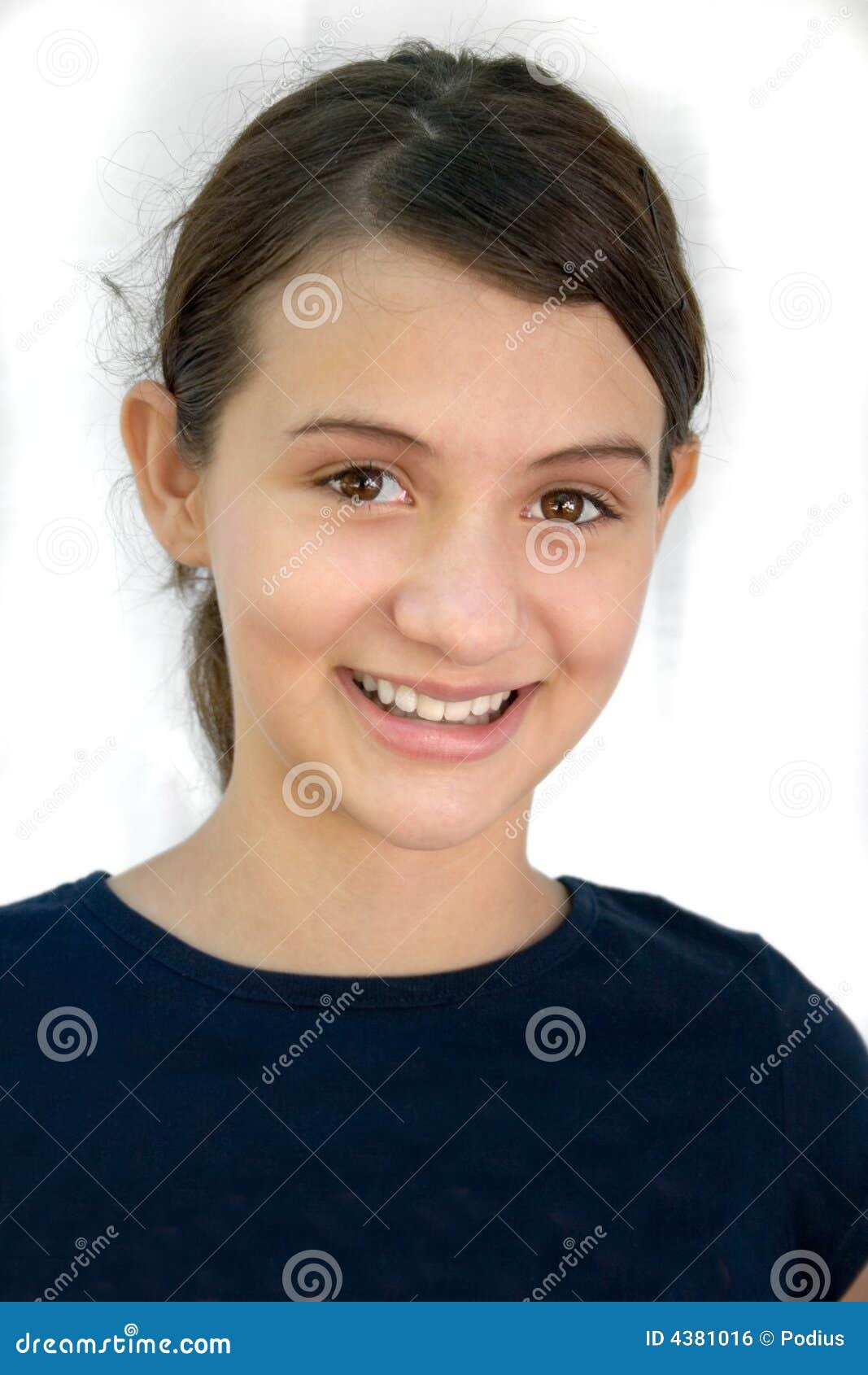 Briljante Glimlach stock foto. Image of wijfje, gezond - 4381016