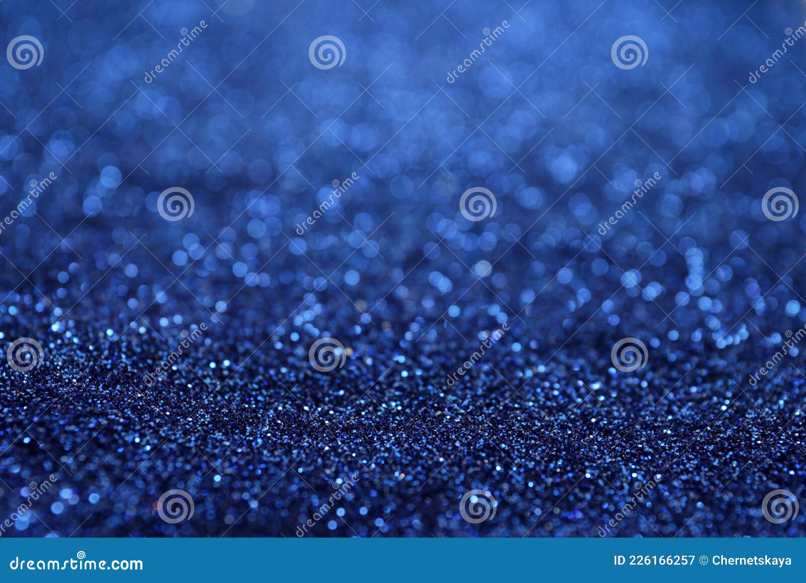 Brillante Brillo Azul Como Fondo. Efecto Bokeh Imagen de archivo ...