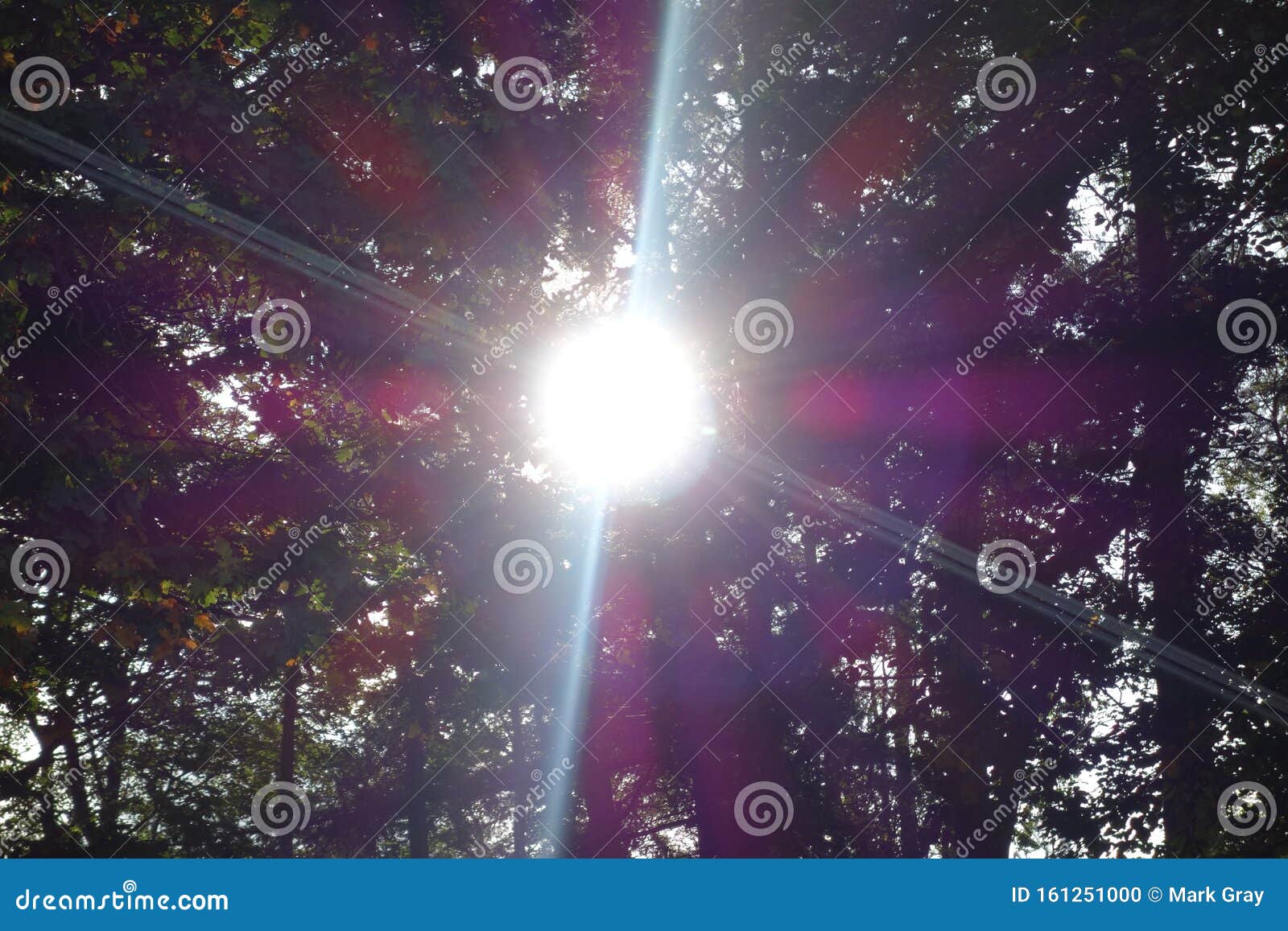 Brillantes rayos solares foto de archivo. Imagen de brillante - 161251000