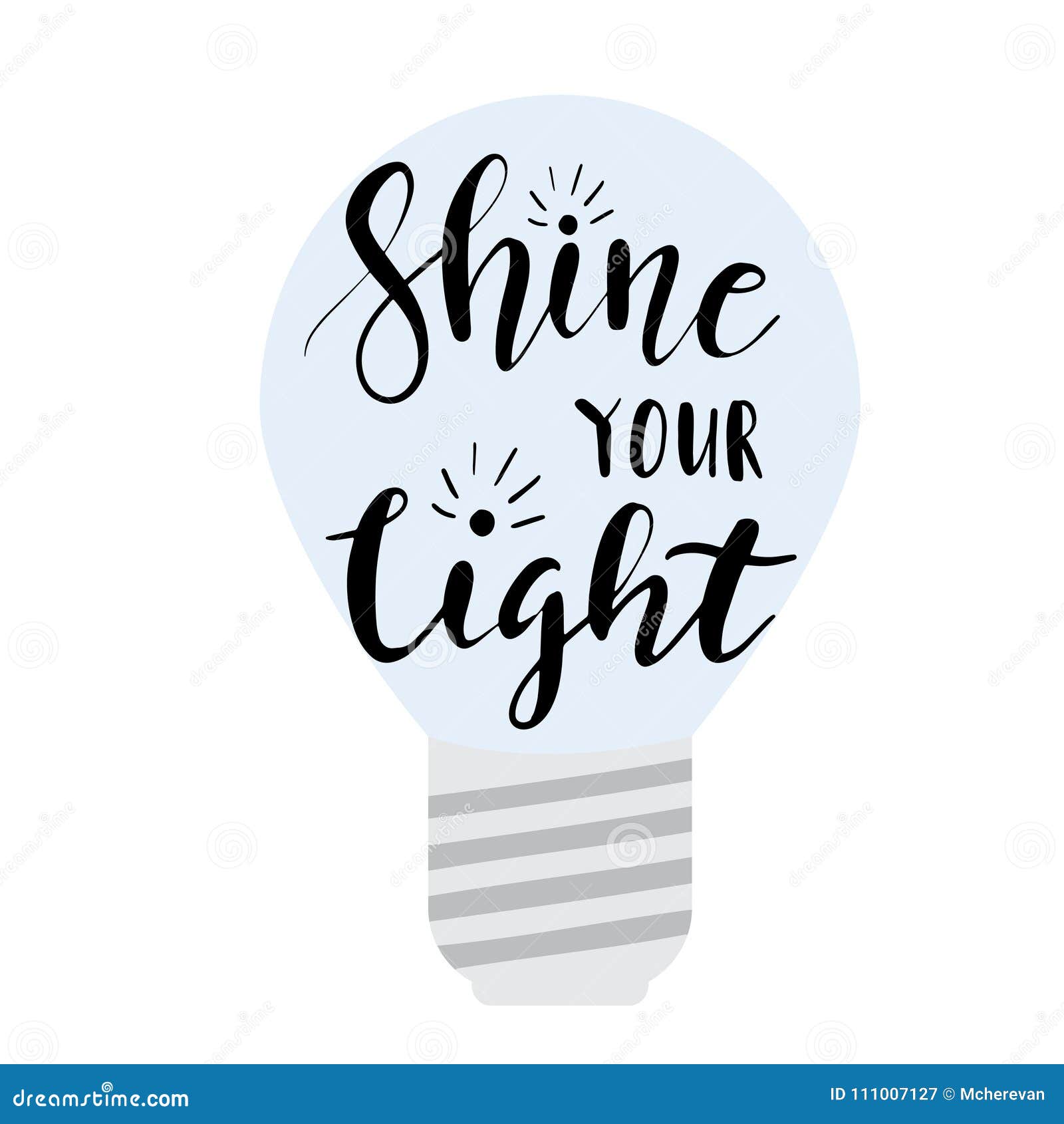 Brille su luz stock de ilustración. Ilustración de bandera - 111007127