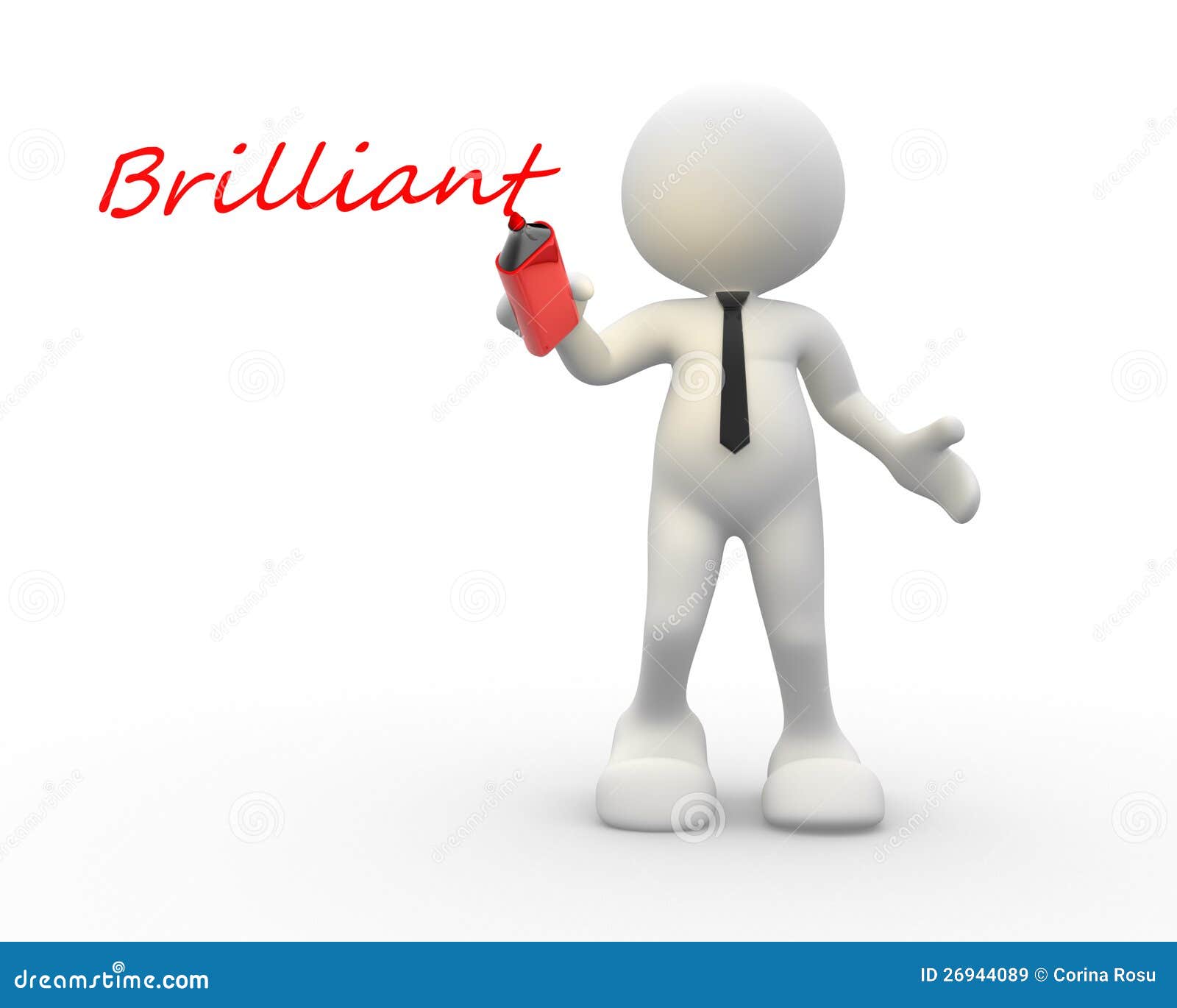 Brilliant stock illustration. Illustration of great, marker - 26944089