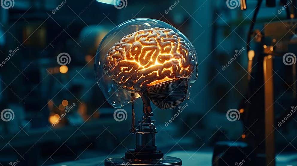 Illuminating Ideas: a Brain & Lamp Synergy Representing Intelligence ...