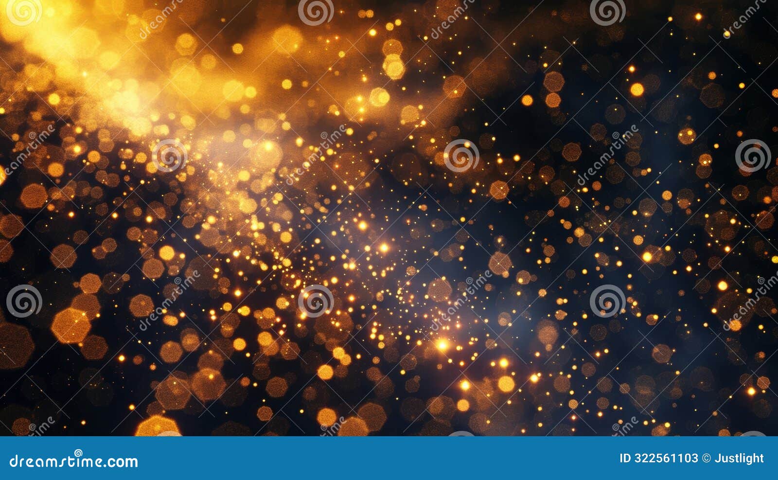 Brilliant Flashes of Illumination Flickering and Fading Mimicking the ...