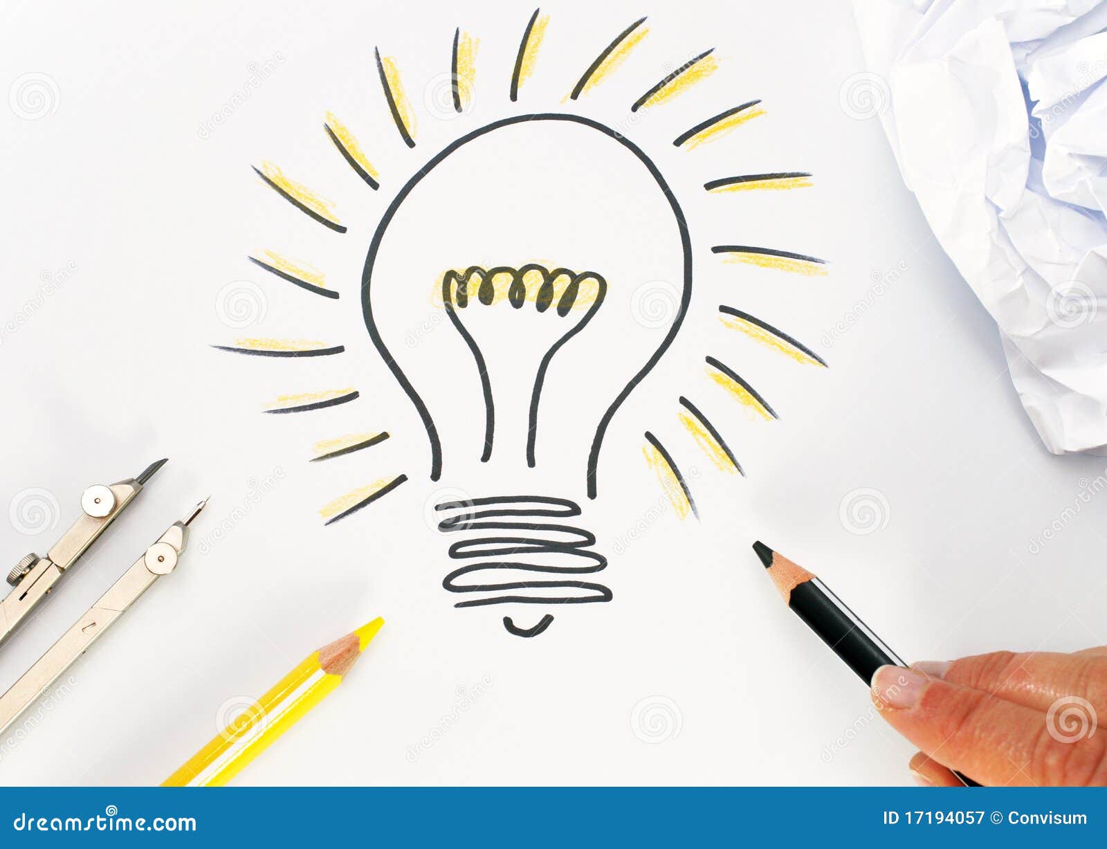 Brilliant Idea stock image. Image of intelligence, innovation - 17194057