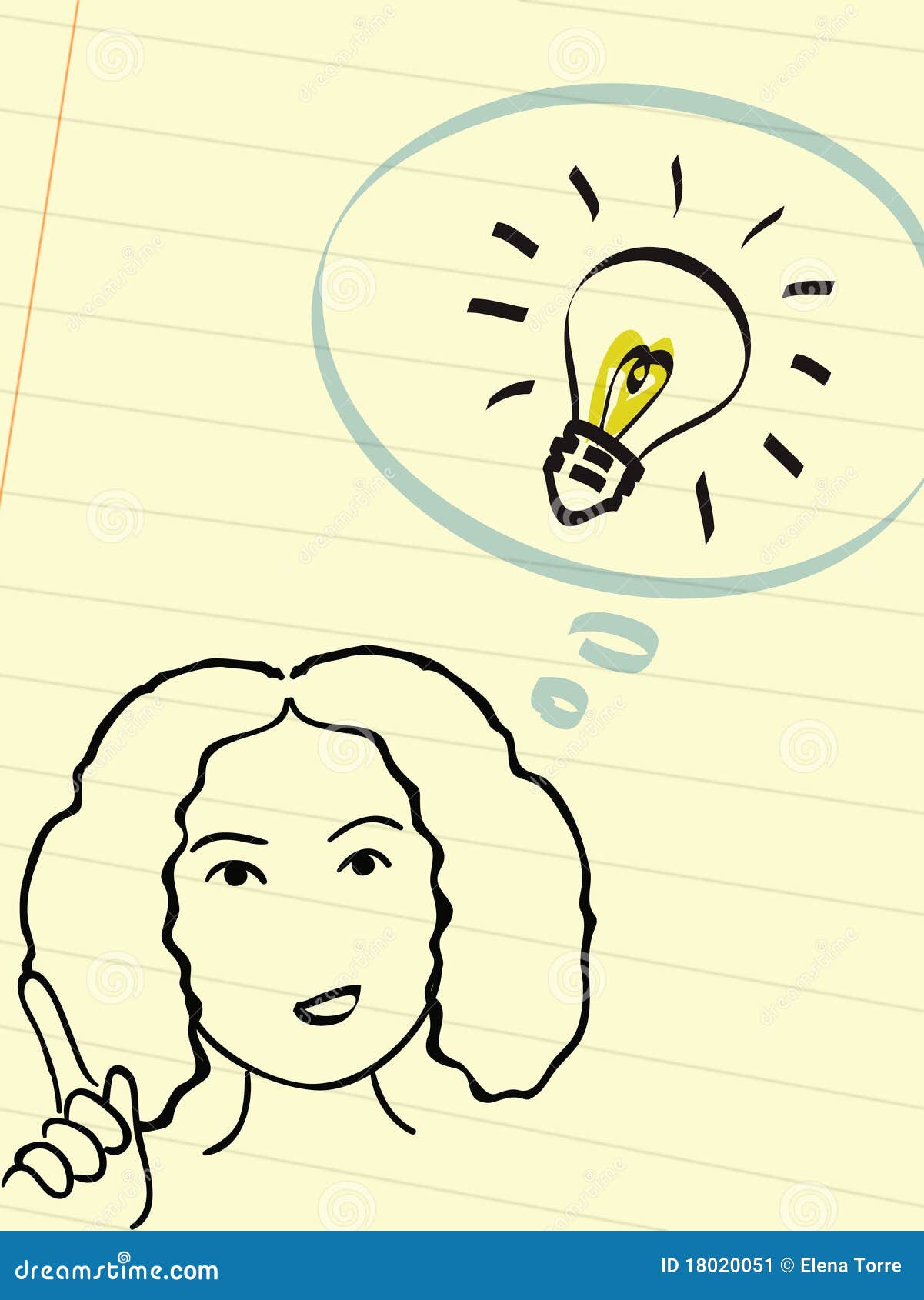 Brilliant Idea! Stock Image - Image: 18020051