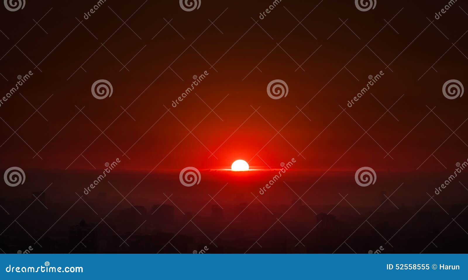 Brilliant Sunrise stock image. Image of sunup, nature - 52558555