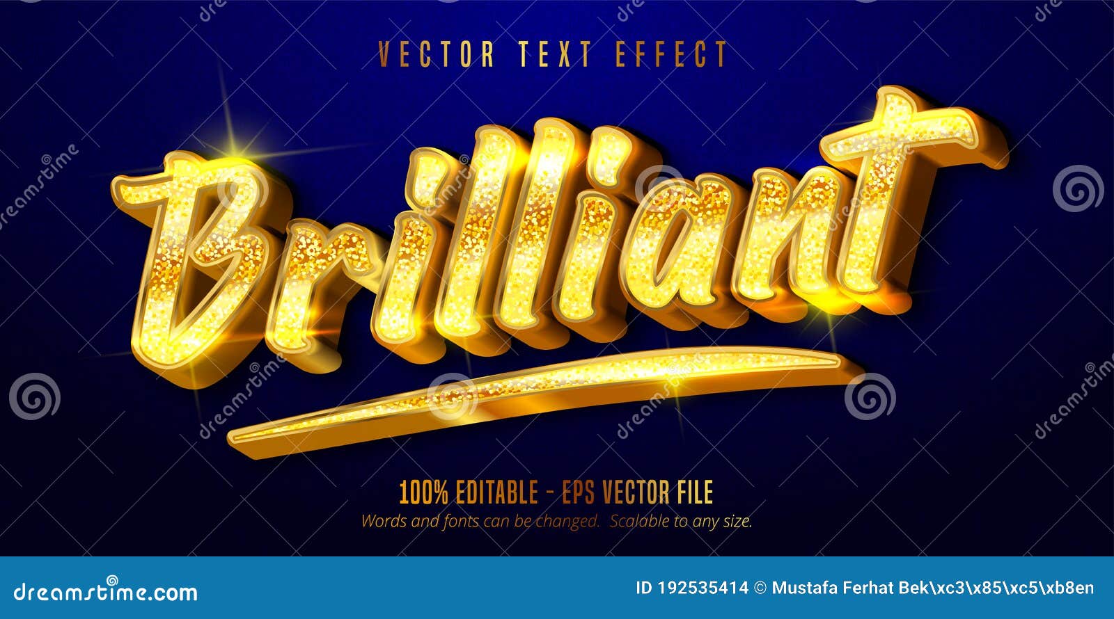 Brilliant Text Banner Font Hand Lettering Art Style With Nature At ...