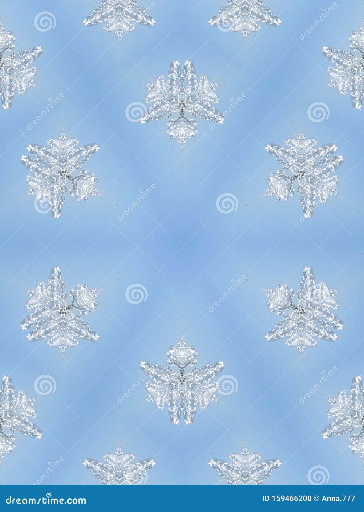 Light Blue Crystal Illustration. Stock Illustration - Illustration of ...