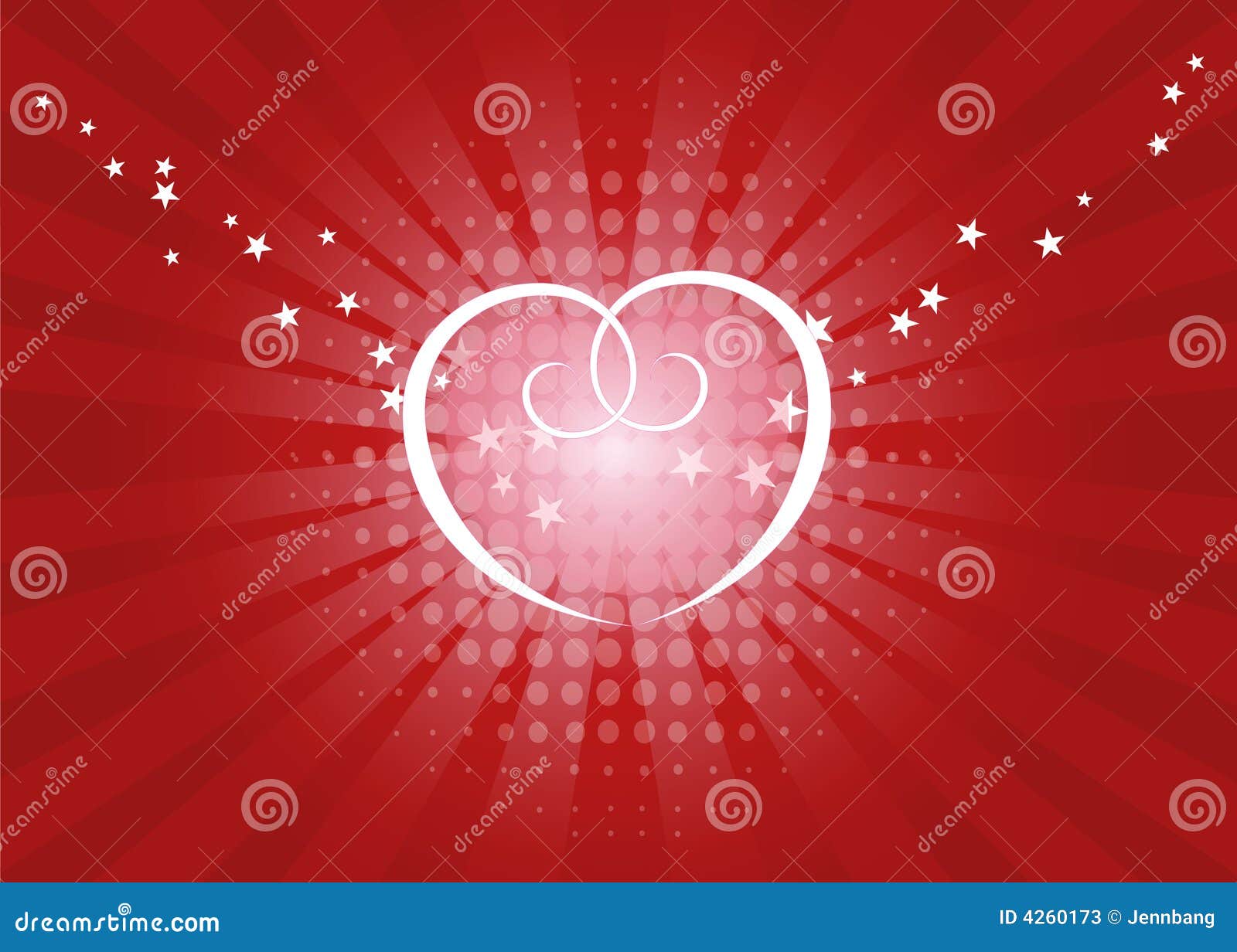 Brillo del amor stock de ilustración. Ilustración de brillo - 4260173