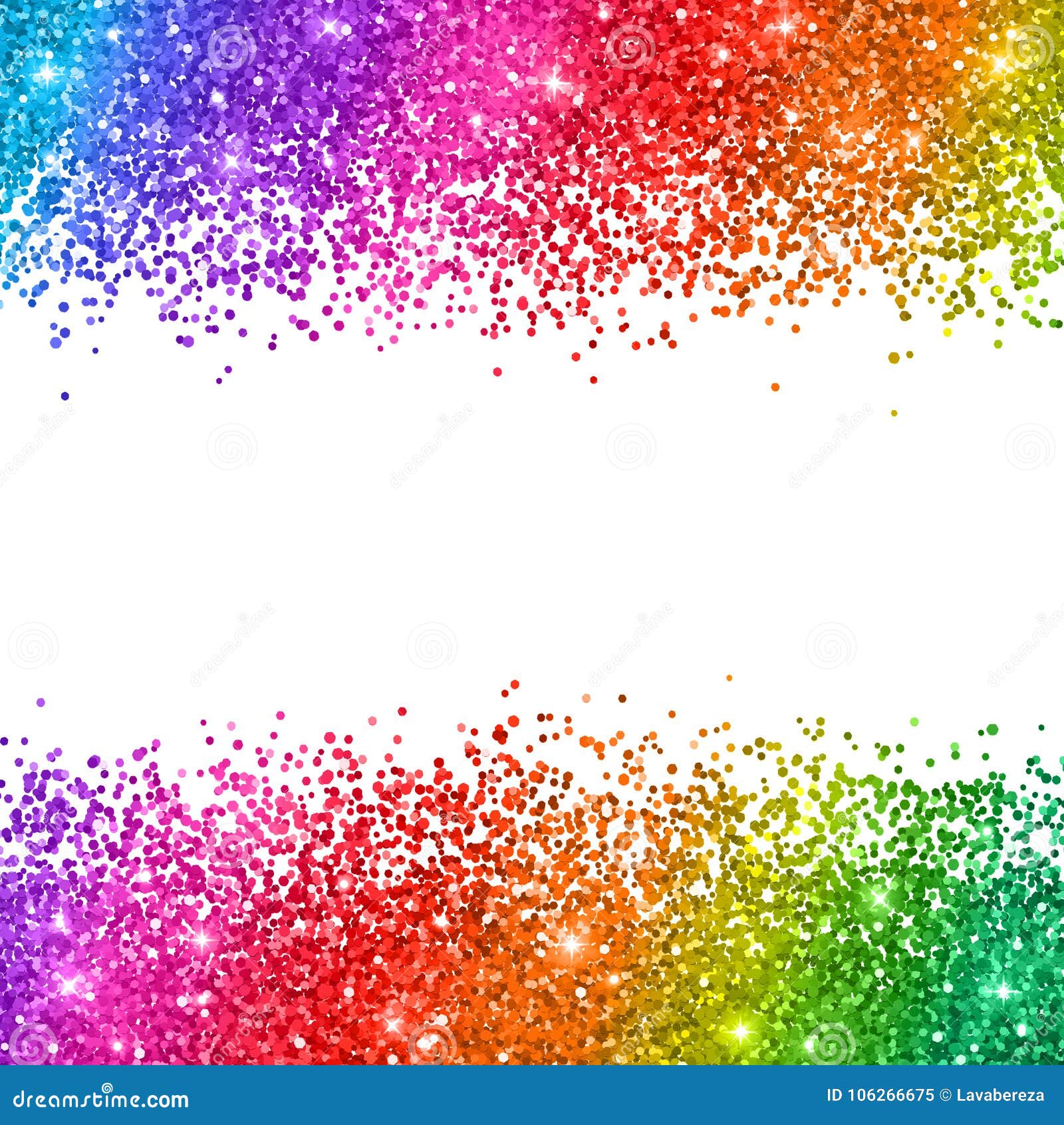 Brillo Multicolor En El Fondo Blanco Vector Ilustración del Vector ...